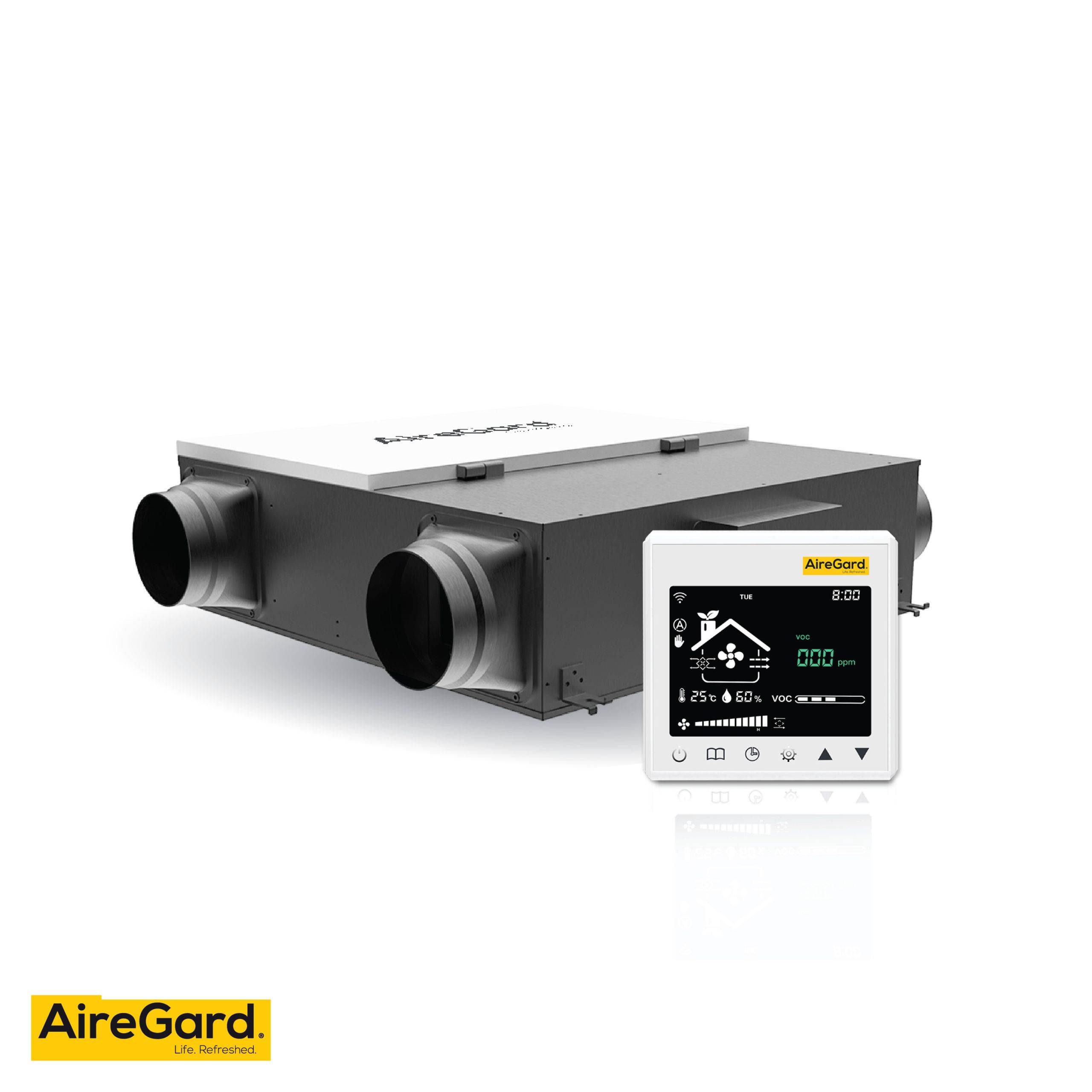 Energy Recovery Ventilator System Series ERV-350 HF - AireGard